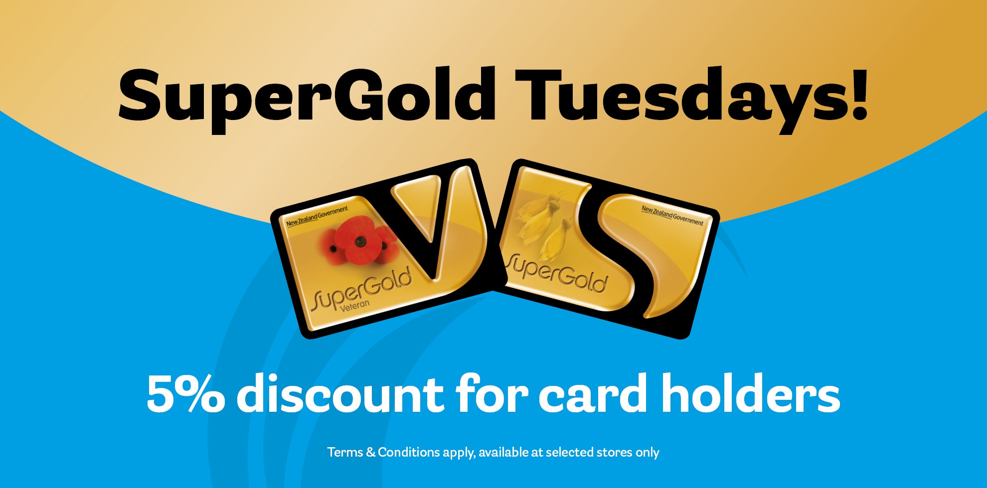 SuperGold Card Tuesdays at your local FreshChoice! | FreshChoice